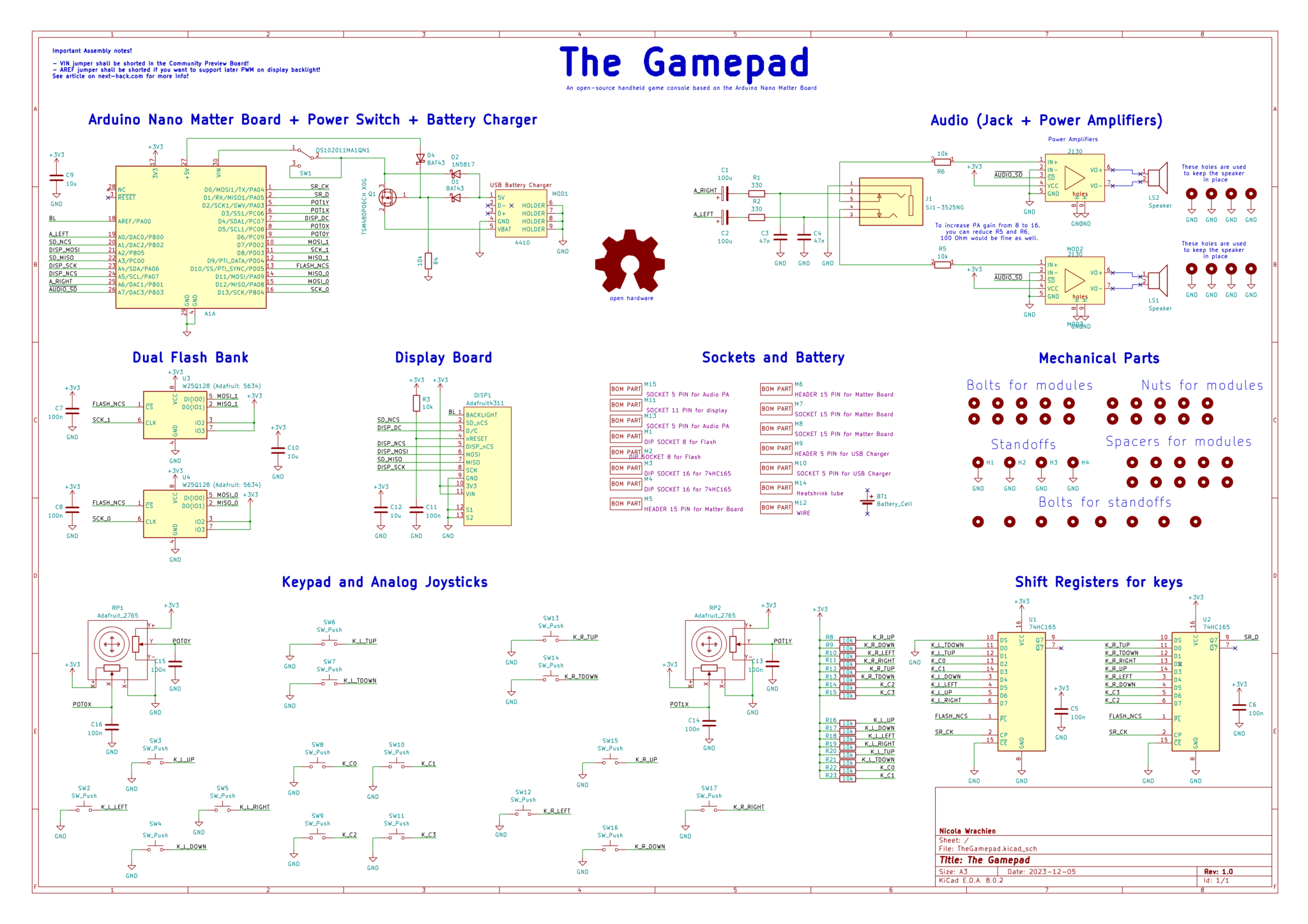 The Gamepad: an Open-Source DIY Handheld Gaming Console based on the ...