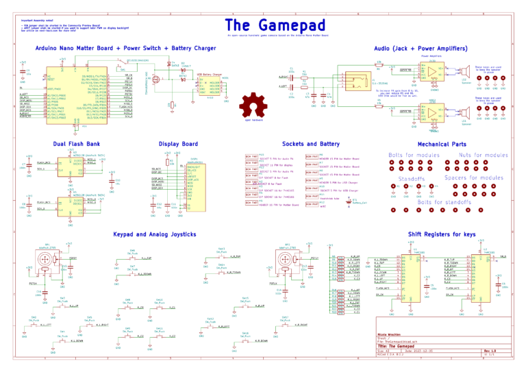 The Gamepad: an Open-Source DIY Handheld Gaming Console based on the ...